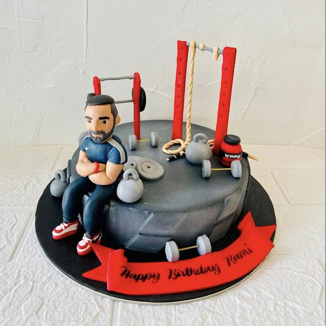 Gym Cake for Man – Celebrating Life Bakery - Store